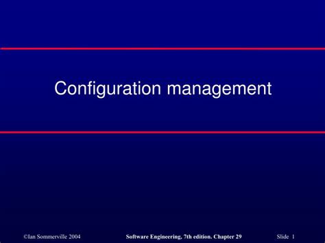 PPT Configuration Management PowerPoint Presentation Free Download ID 3474666