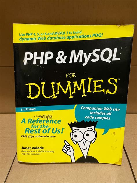 Php And Mysql For Dummies On Carousell