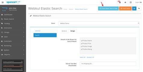 Opencart Elasticsearch Lucene Based Advanced Vendor Search Engine
