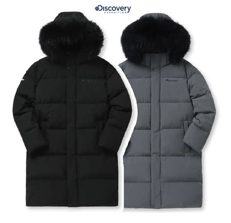 [디스커버리] 남성 고쉬 구스다운 롱패딩 Dmdj7e036