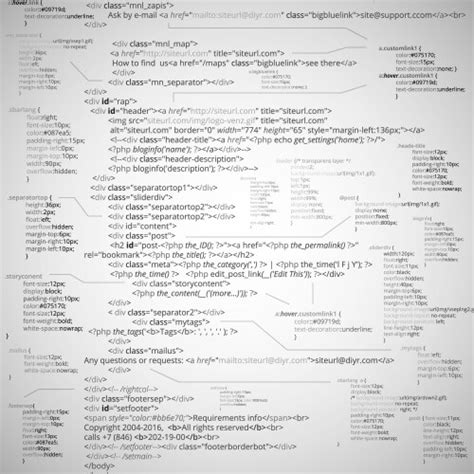 Web Development Linear Icons Set Html Css Vector Image