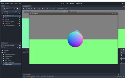 Normal Buffer Not Working As Expected If The Current Scene Has No