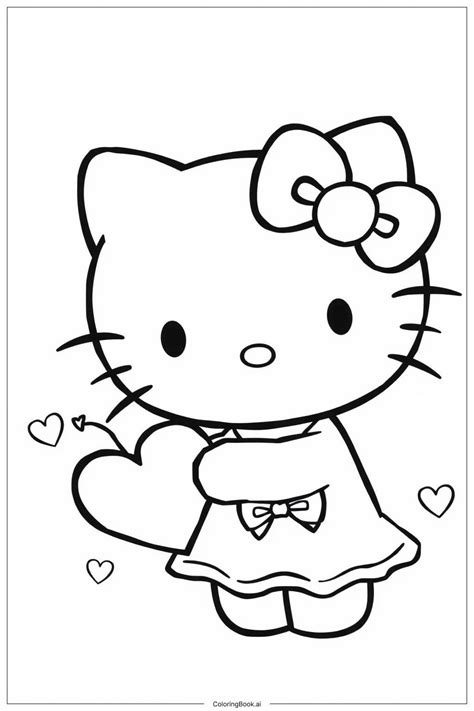 Hello Kitty和杯子蛋糕 填色页(免费 Pdfandpng 可打印) Hello Kitty和杯子蛋糕 填色页(免费 Pdfandpng 可打印)
