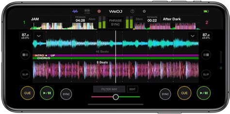 스마트폰에서 노래를 믹싱할 수 있는 최고의 Dj 앱iosandroid 7개
