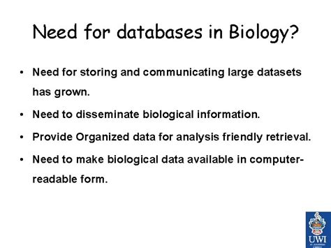 Sequence Formats And Databases In Bioinformatics Definitionsbasics Sequence