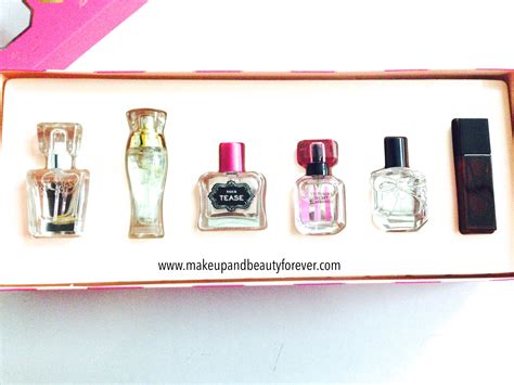victoria s secret 6 perfume t set astha goel mbf makeup and beauty forever
