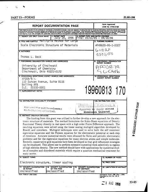 Pdf Multigrid Method For Large Scale Electronic Structure Of Materials