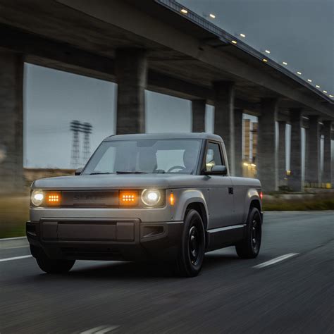 Canoos Electric And Extendable Pickup Truck Includes Pop Out Workspaces