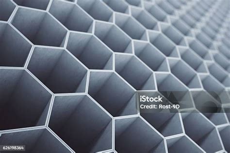 콘크리트 벌집 육각형 패턴 배경 또는 벽지 3d 렌더링 그래핀에 대한 스톡 사진 및 기타 이미지 그래핀 배경 주제 질감 Istock