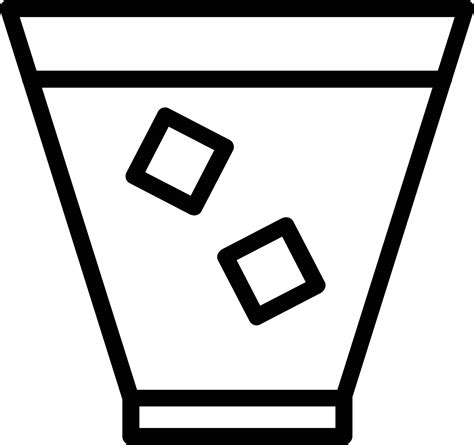 Glass Whiskey Vector Icon Design 14968046 Vector Art At Vecteezy