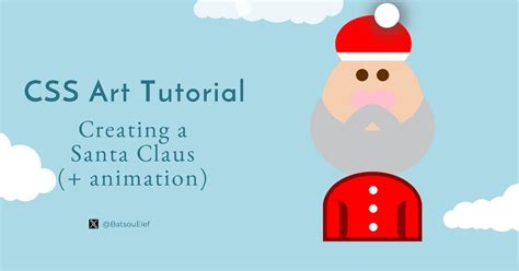 Mišel Tekinder On Linkedin Css Art Tutorial Creating A Simple Santa