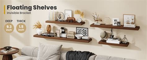 Acovy 36 Inch Floating Shelves 93 Deep Floating Shelf