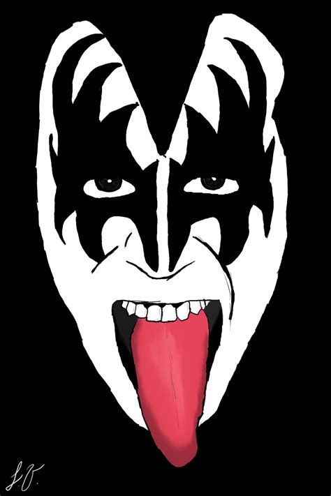 Gene Simmons Drawing