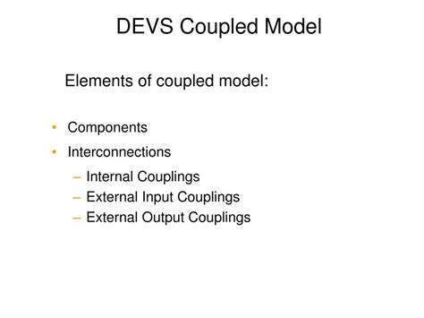 Ppt Approach And Techniques For Building Component Based Simulation
