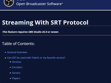 Livestream Install And Use The Srt Protocol With Srt Live Server Knowledge Base For Live
