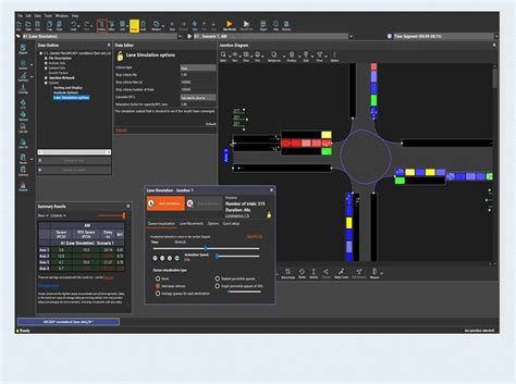 Rfc Output In Lane Simulation Mode Junctions 10 Trl Software