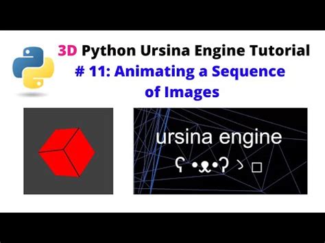 Ursina Engine 3D Python Game Engine Tutorial 11 Animating An