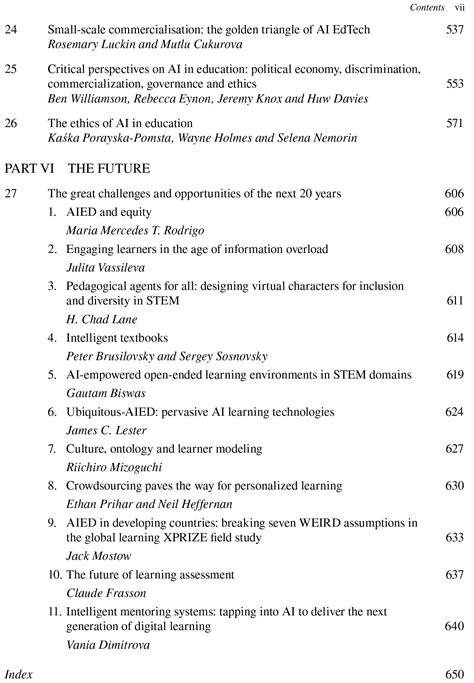 Sách Handbook Of Artificial Intelligence In Education