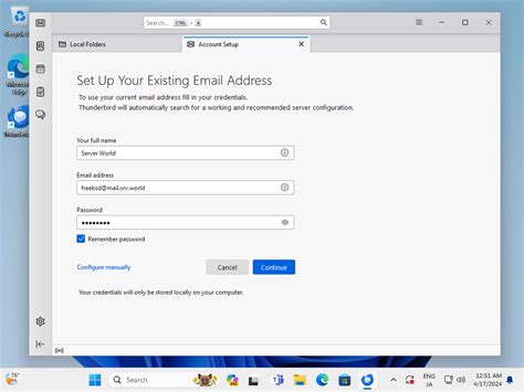 freebsd 14 email client setting server world