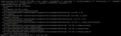 error with custom metric when using eval method cv · issue 112