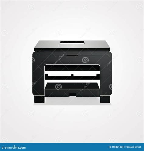Simple Printer Icon MFP Isolated Laser Print Inkjet Printer Icon For Web Advertising Layout