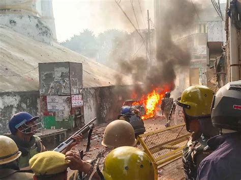 Photos Violence In Sambhal Over Mosque Survey