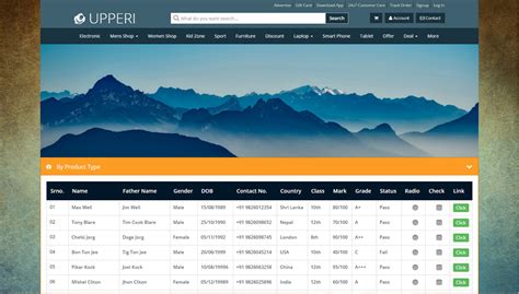 Record Responsive Bootstrap Table Design By Designcollection Codecanyon