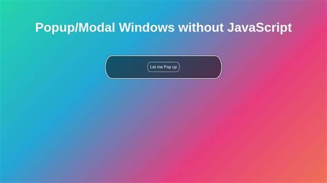 Css Popup Css Modual Css Popup Css Modual