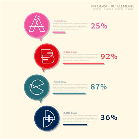 500 Creative Histogram Infographics Design Stock Illustrations Royalty Free Vector Graphics