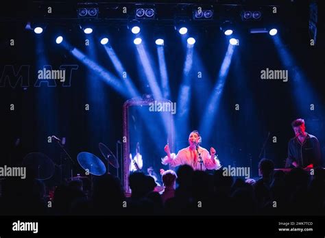 Copenhagen Denmark 18th Feb 2024 The Irish Singer Morgana Performs A Live Concert At Hotel