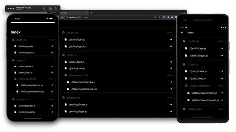 Rfc File Based Routing In React Native
