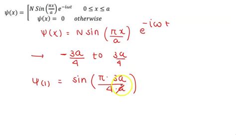 Solved Consider The Wavefunction Given Below Î¨ N E I K X Where