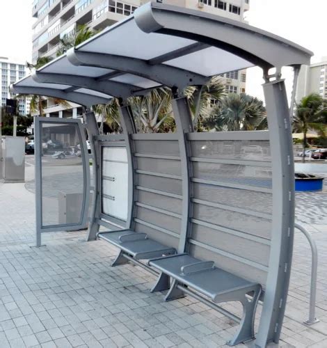 rectangle modular bus stop shed at ₹ 250 square feet in surat id 14788902133