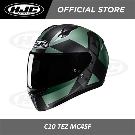 Hjc Helmets C10 Tez Mc4sf Shopee Philippines
