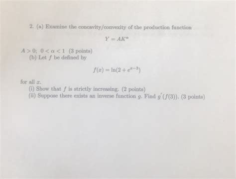 solved 2 a examine the concavity convexity of the