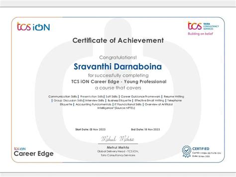 Career Sravanthi Darnaboina