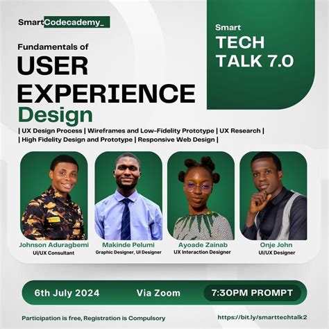 Johnson Aduragbemi On Linkedin Smartcodecademy Techtalk