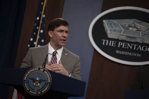 Esper Remarks U S Department Of War