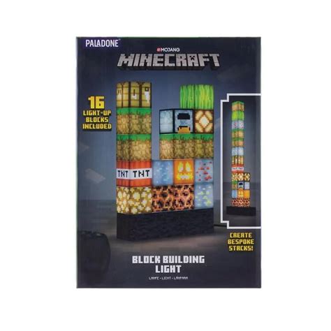 Lampička Minecraft Block Building Light Xzone Cz
