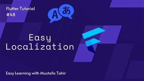 48 localization in flutter app with easy localization a 12 minute guide flutter series