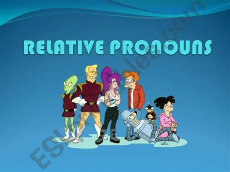 ESL English PowerPoints Relative Pronouns
