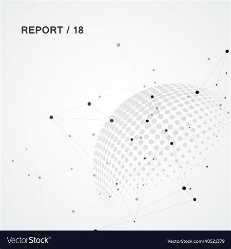 World Globe And Connect Concept Design Royalty Free Vector