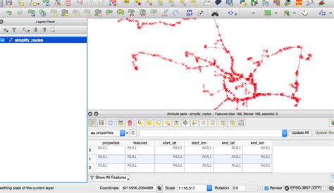 Qgis Get Latlon Values Of Every Start And End Point Of Polyline