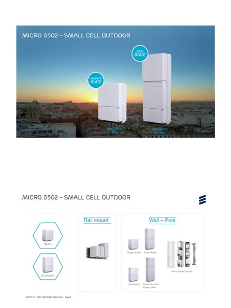 Deployment Overview And Technical Specifications Of The Micro 6502 Small Cell Outdoor Solution