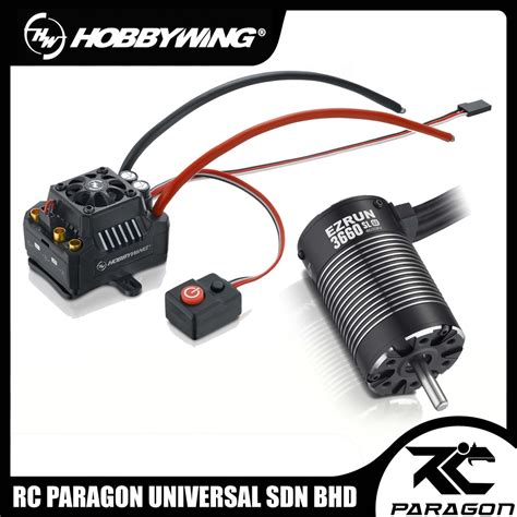 Official Warranty HOBBYWING EZRUN Max 10 SCT 120A ESC Combo 2s 4s 3660 SL 3200KV 4000KV