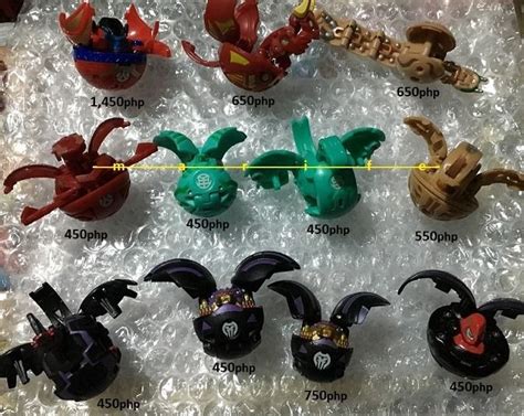 Bakugan Battle Brawlers Different Attributes Collection Vt Hobbies