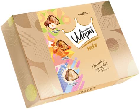 Цукерки АВК Королівський шарм мікс 276 г 4823105802128 купити в Україні Rozetka Ціни на
