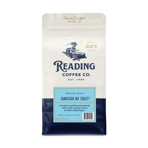 Jamaican Me Crazy Vanilla Caramel Coffee Reading Coffee Company