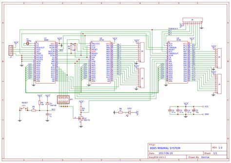 Stm32f030f4 Basic Board Easyeda