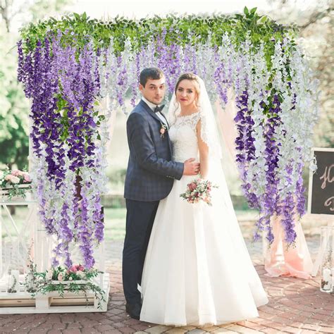 Lavender And White Wedding Theme